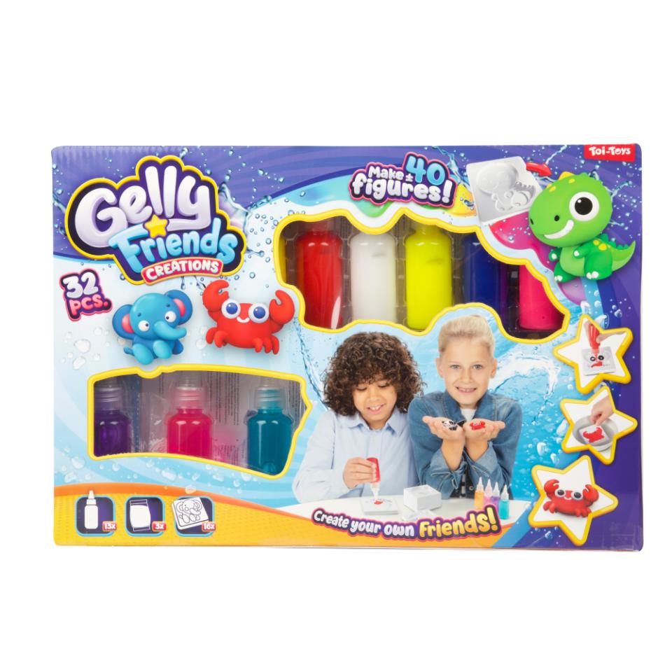 Gelly Friends - maak je eigen magische gel-figuren in 5 simpele stappen!